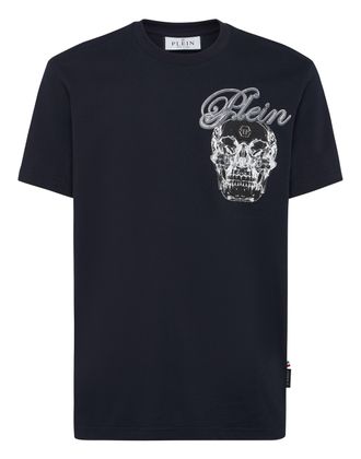 Philipp Plein T-Shirt Rundhalsausschnitt Ss Skull