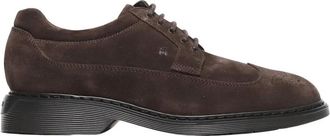 Hogan Homme, Chaussures, Brun, Taille: 40 1/2 EU H576 Stringata