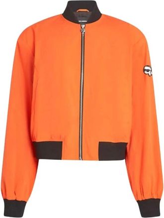 Karl Lagerfeld Homme, Vestes, Orange, Taille: M Ikon Bomber