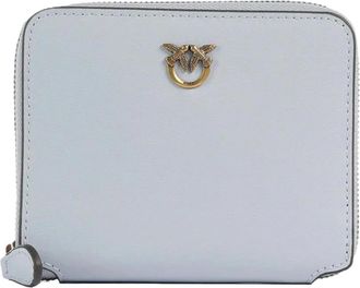 Pinko Pinko, Femme, Accessoires, Bleu, Taille: ONE Size Taylor Zip Around Wallet