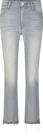 Mother 7/8-Jeans The Insider Crop Step Fray