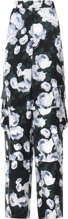 Stella McCartney Femme, Pantalons, Multicolore, Taille: 36 FR Wide Pantalons