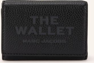 Marc Jacobs Geldb&ouml;rse The Leaher Trifold Wallet schwarz