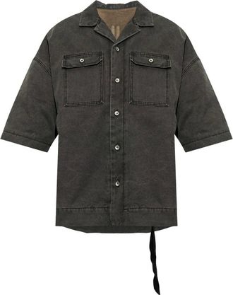 Rick Owens Herren, Shirts, Grau, LGr&ouml;&szlig;e
