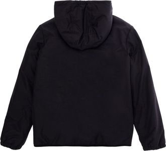 Gucci Web Stripe Hooded Tech Fabric Down Jacket - Black