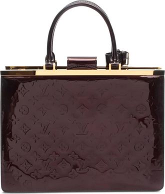 Louis Vuitton sac à main en cuir monogrammé (2012) - Rouge