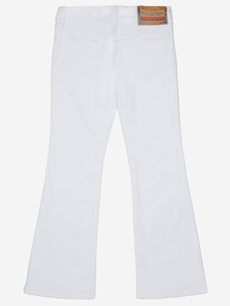 Diesel Girls Stretch Cotton Jeans White