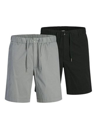Jack & Jones Jack & Jones Stoffshorts Jaiden 12302141 Grau Regular Fit