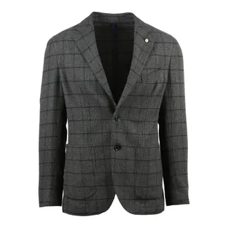 L.B.M. 1911 L.b.m. 1911, Homme, Vestes, Gris, Taille: M Giacca Stondata