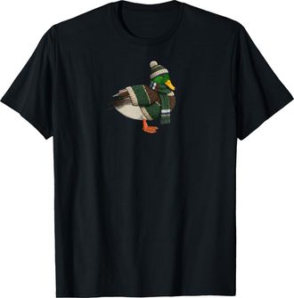 jz.birds Ente Stockente Gartenvogel Singvogel Biologe Vogel T-Shirt