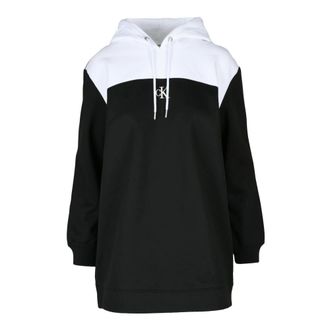 Calvin Klein Jeans Damen, Sweatshirts & Hoodies, Schwarzk, SGr&ouml;&szlig;e