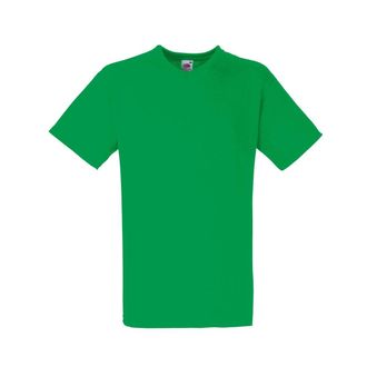 Fruit Of The Loom Herren T-Shirt Valueweight V-Neck T 61-066-0, Farbe:maigr&uuml;n, Gr&ouml;&szlig;e:M