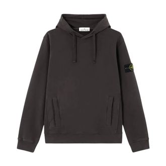 Stone Island Herren, Sweatshirts & Hoodies, Schwarzk, SGröße