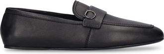Ferragamo Homme, Chaussures, Noir, Taille: 43 EU Mocassins Slip-On en Cuir de Veau