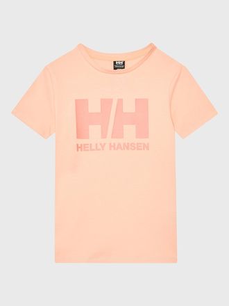 Helly Hansen T-Shirt Logo 41709 Orange Regular Fit