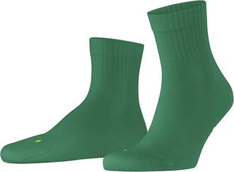 Falke Unisex Run U Sso Baumwolle Funktionsmaterial Einfarbig Socken, Grün Tourmaline 7618 Rib, 39-41