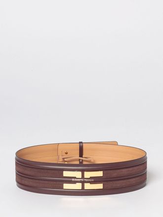 Elisabetta Franchi Ceinture ELISABETTA FRANCHI Femme couleur Noisette
