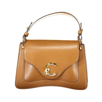 Coccinelle Femme, Sacs, Brun, Taille: ONE Size Sac &agrave; main en cuir marron pour femme
