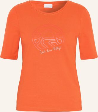 Sportalm T-Shirt Mit Schmucksteinen orange