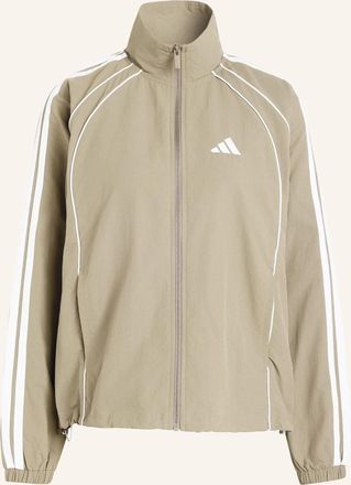 adidas Iconic Trainingsjacke, Gewebt, 3-Streifen beige