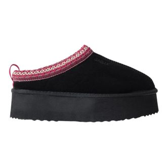 Ga&euml;lle Paris Schwarze Wildleder Eskimo Sabot Schuhe - - Shoes - Damen - Schwarzk - 38 EU