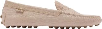 Tod's Mocassins Gommino - Femme - Chaussures - Beige - Taille: 37 1/2 EU