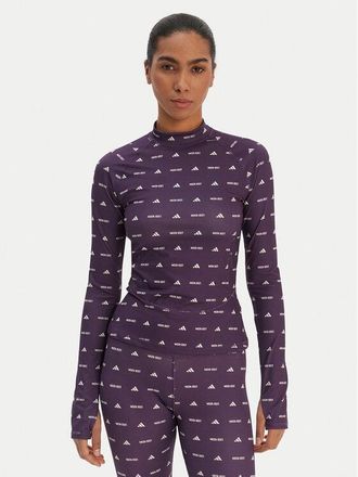 adidas Bluse Moon Boot JM1104 Violett Slim Fit