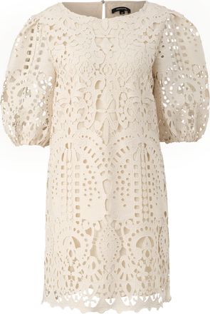 Comma Damen 60.2.61.20.200.2133247 Kleid, 8115 beige, 34