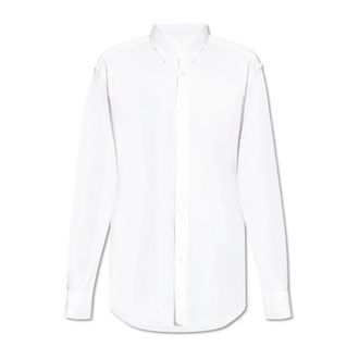 Etro Homme, Chemises, Blanc, Taille: 2XL Chemise avec Logo