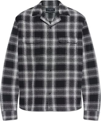 AllSaints Homme, Chemises, Noir, Taille: S Teshio Shirt
