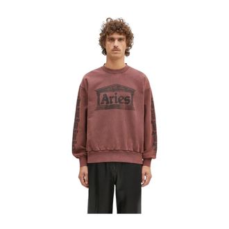 Aries Sweatshirts - - Sweatshirts & Hoodies - Herren - Braun - L