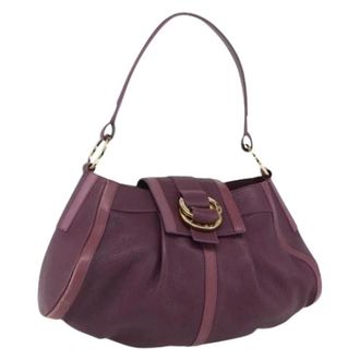 Bulgari Pre-owned Vintage Schultertasche - - Pre-owned - Damen - Lila - ONE SIZE