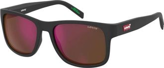 Levi's Homme, Accessoires, Noir, Taille: ONE Size Resin Classic Square Lunettes de soleil