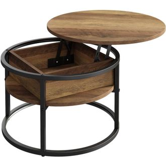 Vicco Table basse Marlo, Bois, 57x57cm, Vicco