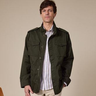 Bexley Rufinien - Blousons et Vestes Textile homme vert fonc&eacute;