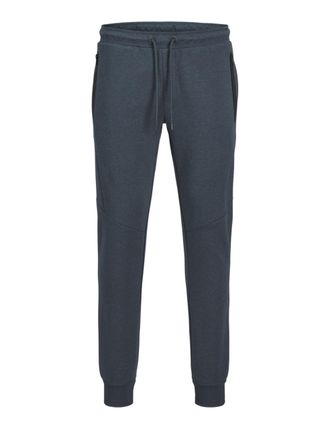 Jack & Jones Herren Hose Jogginghose Freizeithose Fusion Sweat Pants, Farbe:Blau, Artikel:-Navy Blazer Melange, Gr&ouml;&szlig;e:2XL