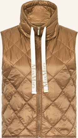 Max Mara Daunenweste Tregic braun
