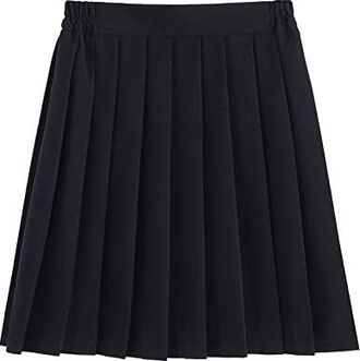 Generic Jupe plissée courte pour femme - Jupe plissée pour femme - Mini jupe de tennis pour femme - Mini jupe dété rockabilly - Jupe dété plissée - Jupe swing