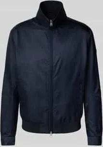 HUGO BOSS Relaxed Fit Blouson mit dezentem Allover-Muster Modell C-CASAMU