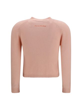Acne Studios Cashmere V-Neck Cardigan - Pink