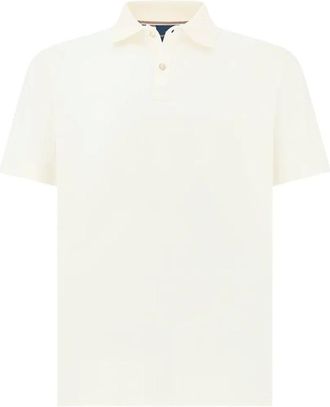 Paul & Shark Homme, Tops, Blanc, Taille: XL Polo en Coton Aqua Touch