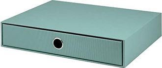 R&ouml;ssler Selection Papier 1524452380 - S.O.H.O. Schubladenbox f&uuml;r DIN A4, mit Griffloch, Opal, 335 x 252 x 65 mm, 1 St&uuml;ck