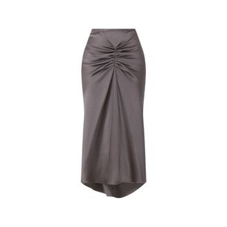 Victoria Beckham Damen, R&ouml;cke, Braun, XSGr&ouml;&szlig;e