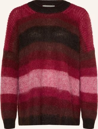 BA&SH Ba&Sh Pullover Rivas Mit Mohair rot