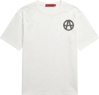 Acupuncture Acupuncture, Homme, Tops, Blanc, Taille: M Anarchy T-Shirt