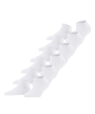 Falke Femme Happy Multipack W Sn Coton Unies Chaussettes Basses, Blanc White 2000, 35-38 EU