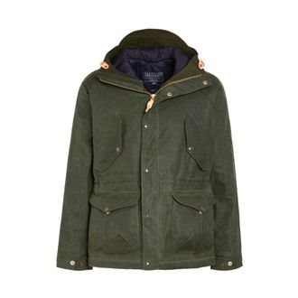 Manifattura Ceccarelli Dunkelgr&uuml;ner Fisherman Parka - - Jackets - Herren - Gr&uuml;n - 2XL