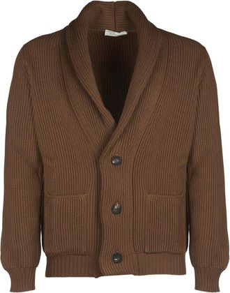 FILIPPO DE LAURENTIIS Homme, Pulls, Brun, Taille: S Cardigan