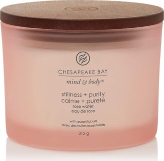 Chesapeake Bay Candle Chesapeake Bay Duftkerze | Stillness + Purity Aromatherapie Kerze, 3-Docht-Tumbler | Brenndauer: bis zu 24 Stunden | Mind & Body Kollektion