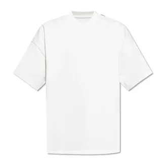 Jil Sander Homme, Tops, Blanc, Taille: XL T-shirt oversize